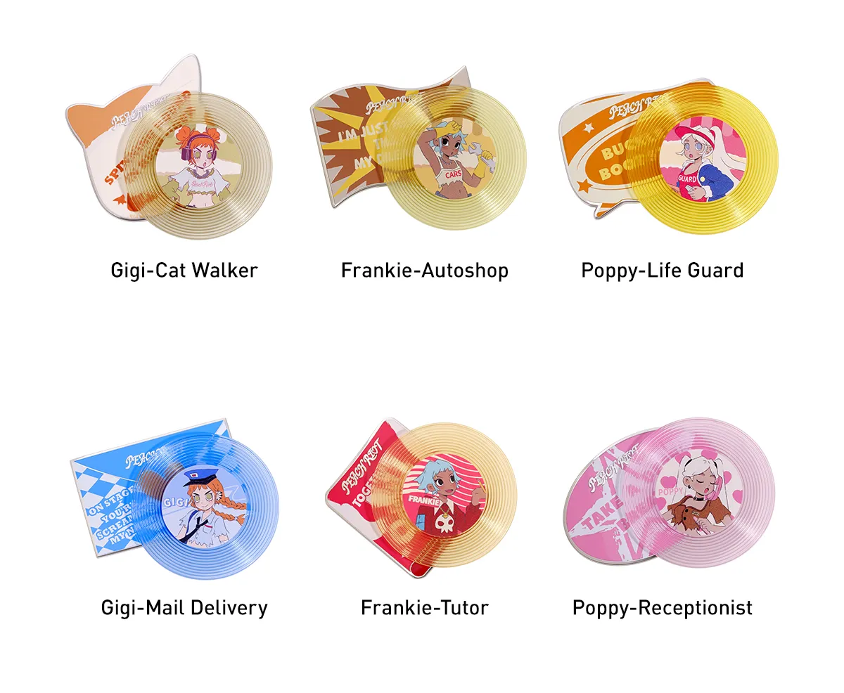 Peach Riot Rush Hour Series-Fridge Magnet Blind Box - POP MART (Australia)