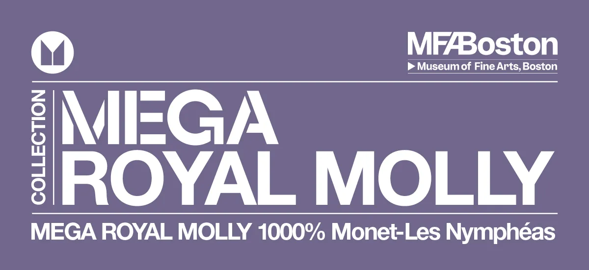 MEGA ROYAL MOLLY 1000% Monet-Les Nymphéas - POP MART (Singapore)