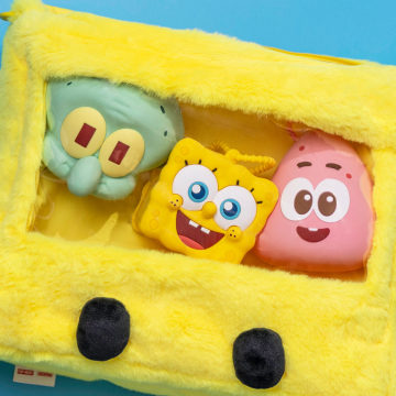 SpongeBob SquarePants-Bikini Bottom Storage Bag - POP MART (Thailand)