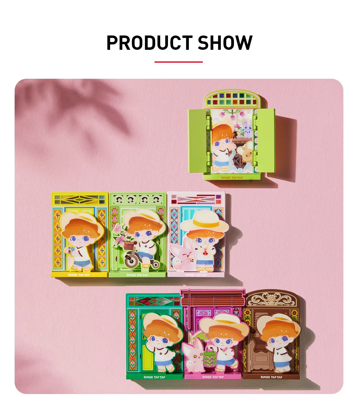 DIMOO TAP TAP SERIES-Fridge Magnet Blind Box - POP MART (Japan)