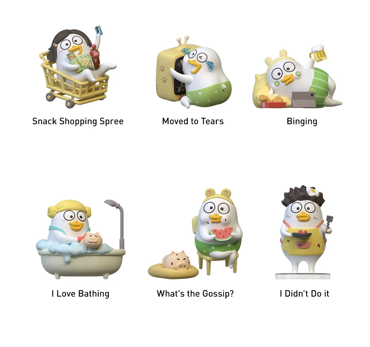 POP NOW:Duckyo's Leisure Life Series Figures - POP MART (Australia)