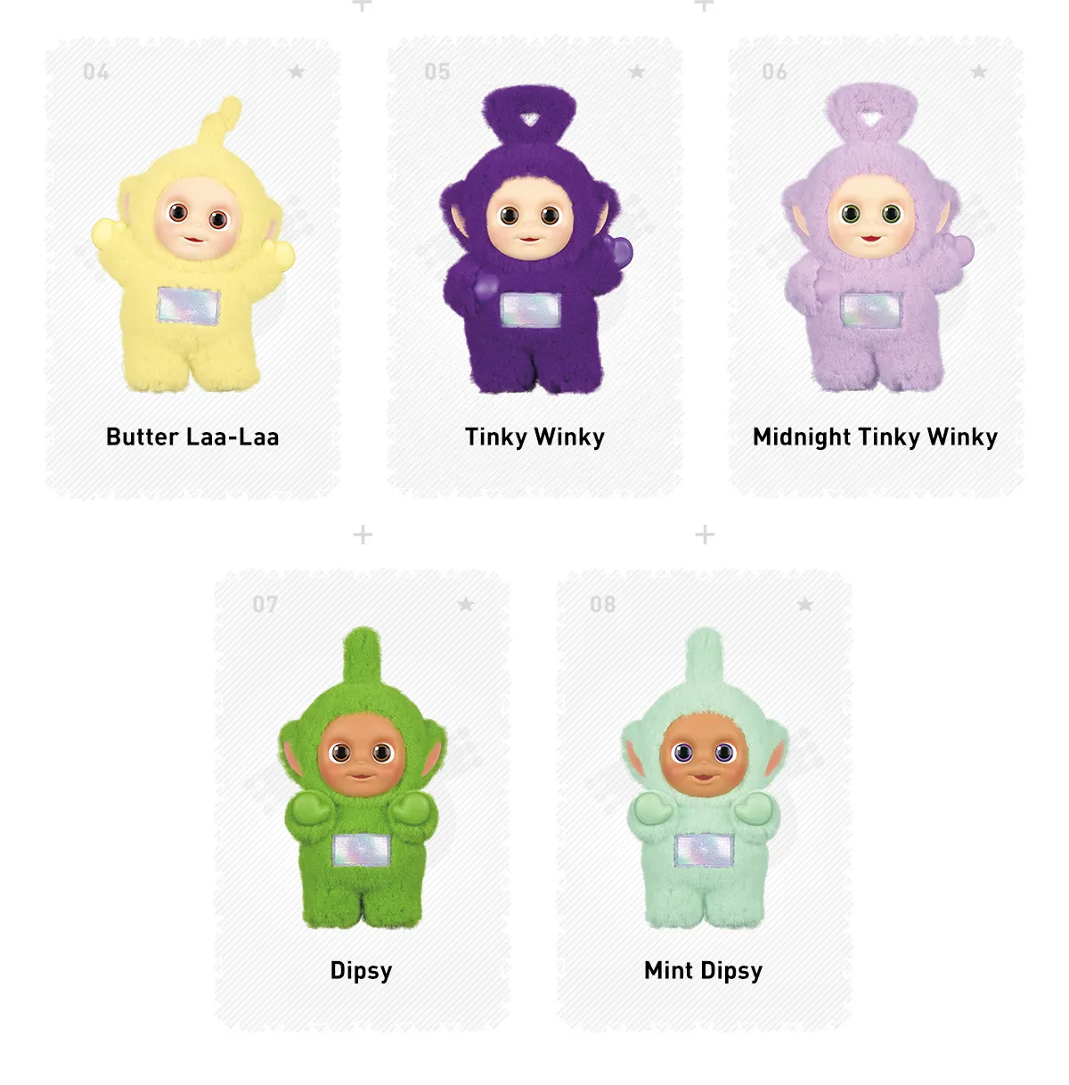Teletubbies Vibrancy Series Figures - POP MART (Thailand)