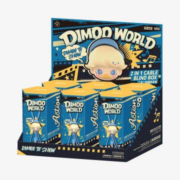 DIMOO WORLD × DISNEY Series-2 in 1 Cable Blind Box - POP MART (Japan)