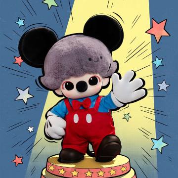 DIMOO WORLD × DISNEY Series-Mickey Vinyl Plush Bag - POP MART (Philippines)
