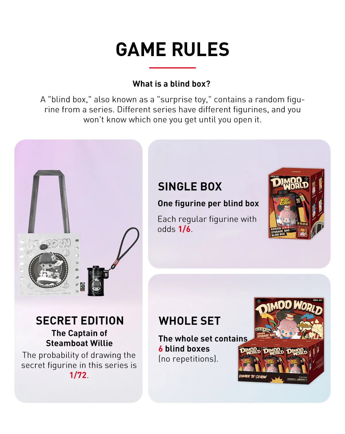 DIMOO WORLD × DISNEY Series-Storage Bag Blind Box - POP MART (Singapore)