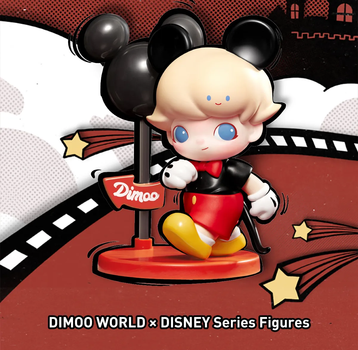 DIMOO WORLD × DISNEY Series Figures - POP MART (Thailand)
