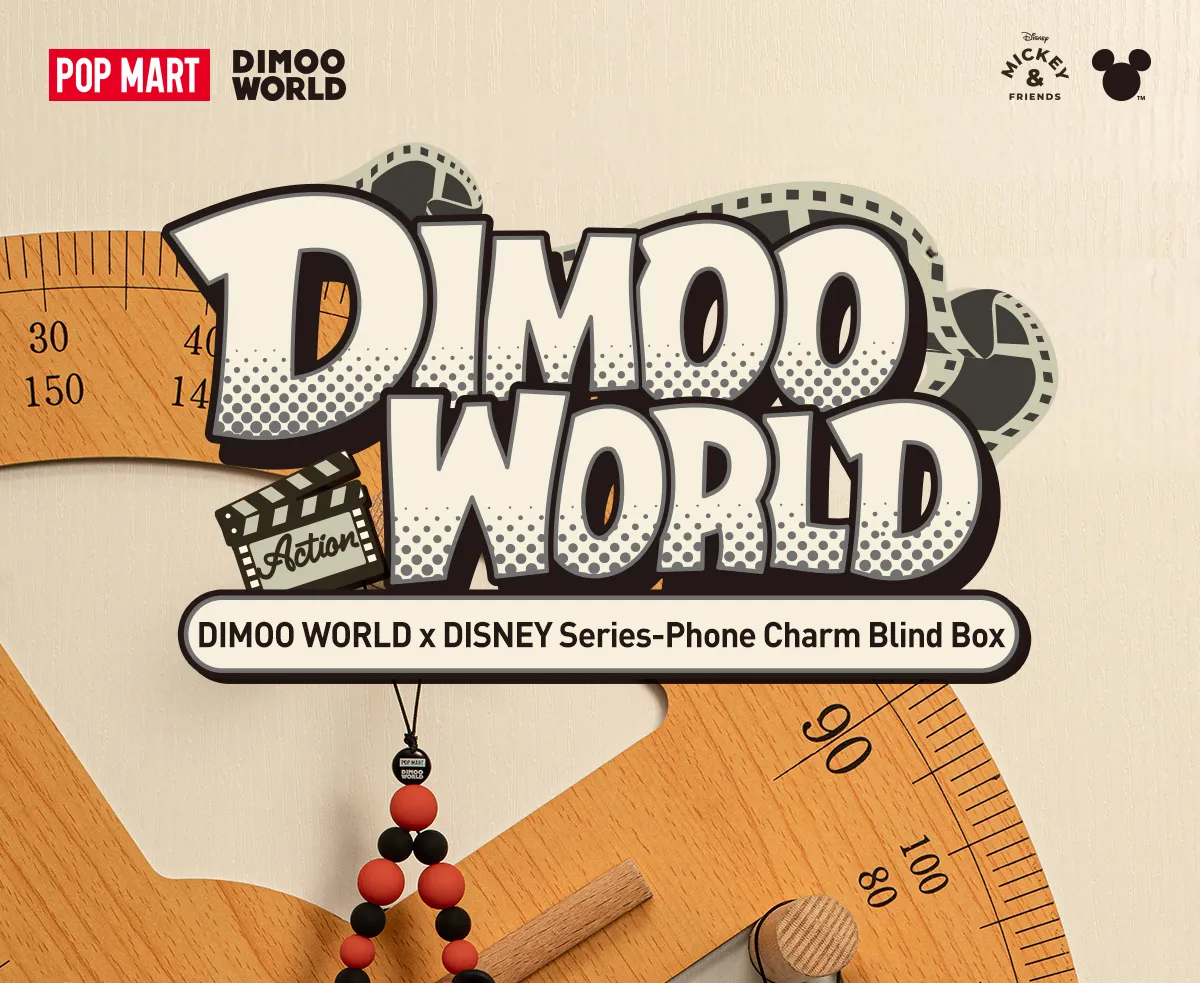 DIMOO WORLD × DISNEY Series-Mobile Phone Lanyard Blind Box - POP MART ...