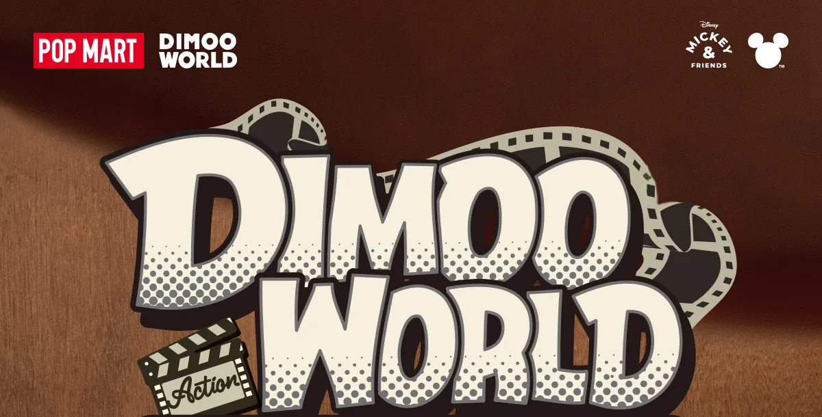 DIMOO WORLD × DISNEY Series-TV Set Luminous Display Container - POP ...