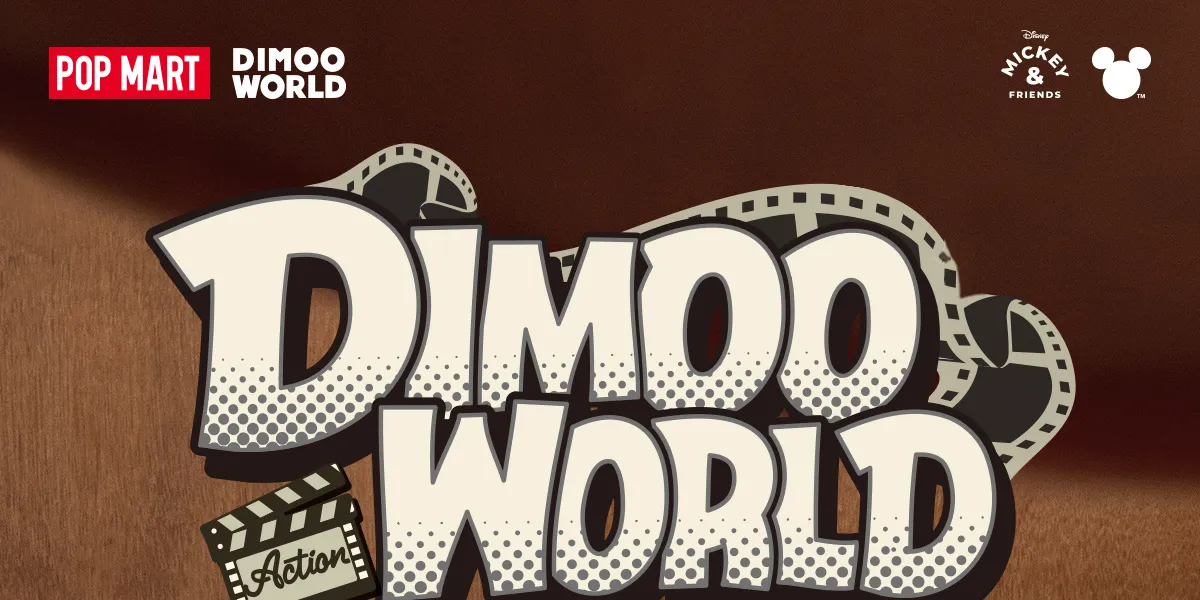 DIMOO WORLD × DISNEY Series-TV Set Luminous Display Container - POP ...