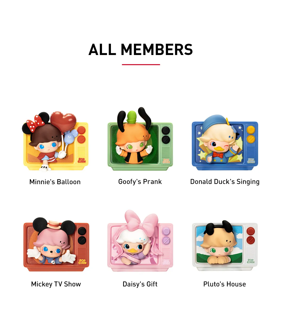 DIMOO WORLD × DISNEY Series-Fridge Magnet Blind Box - POP MART (Australia)