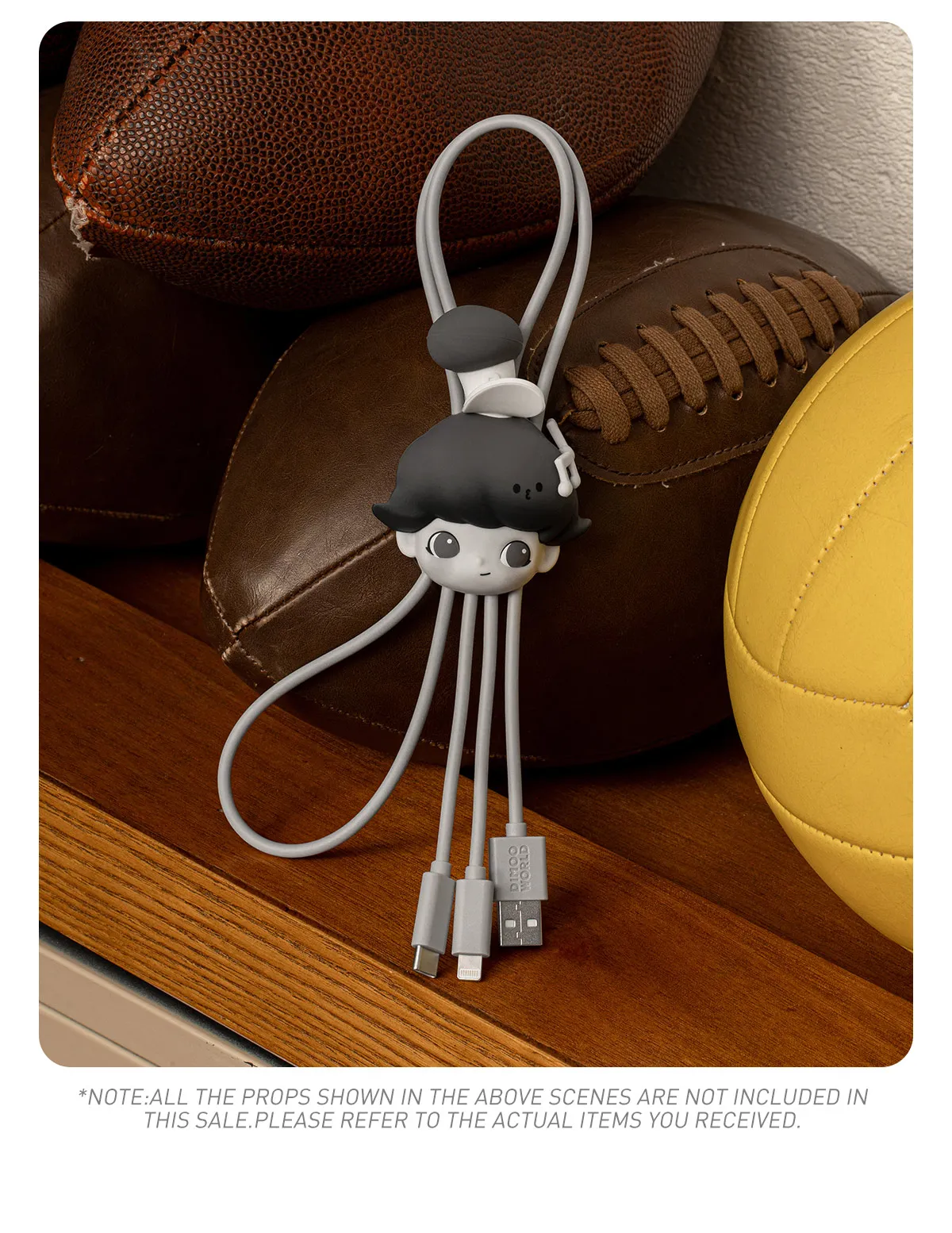 DIMOO WORLD × DISNEY Series-2 in 1 Cable Blind Box - POP MART (Philippines)