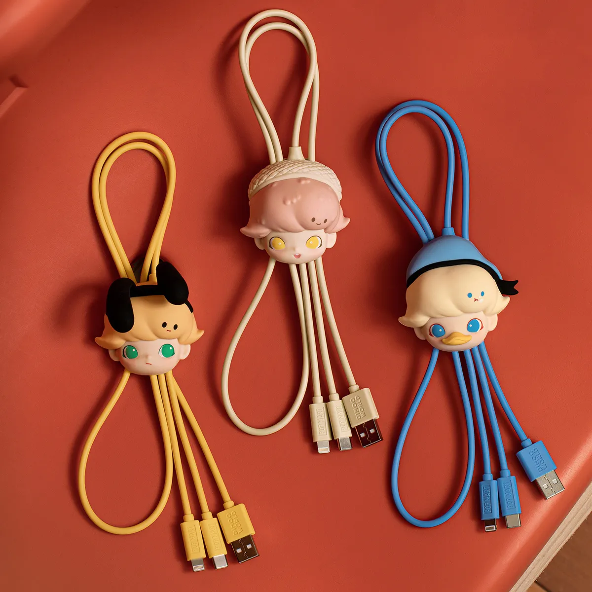 DIMOO WORLD × DISNEY Series-2 in 1 Cable Blind Box - POP MART (Japan)