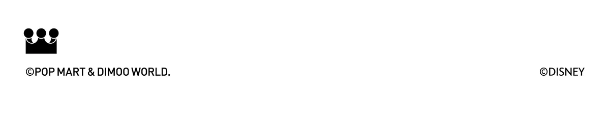 DIMOO WORLD × DISNEY Series-2 in 1 Cable Blind Box - POP MART (Thailand)