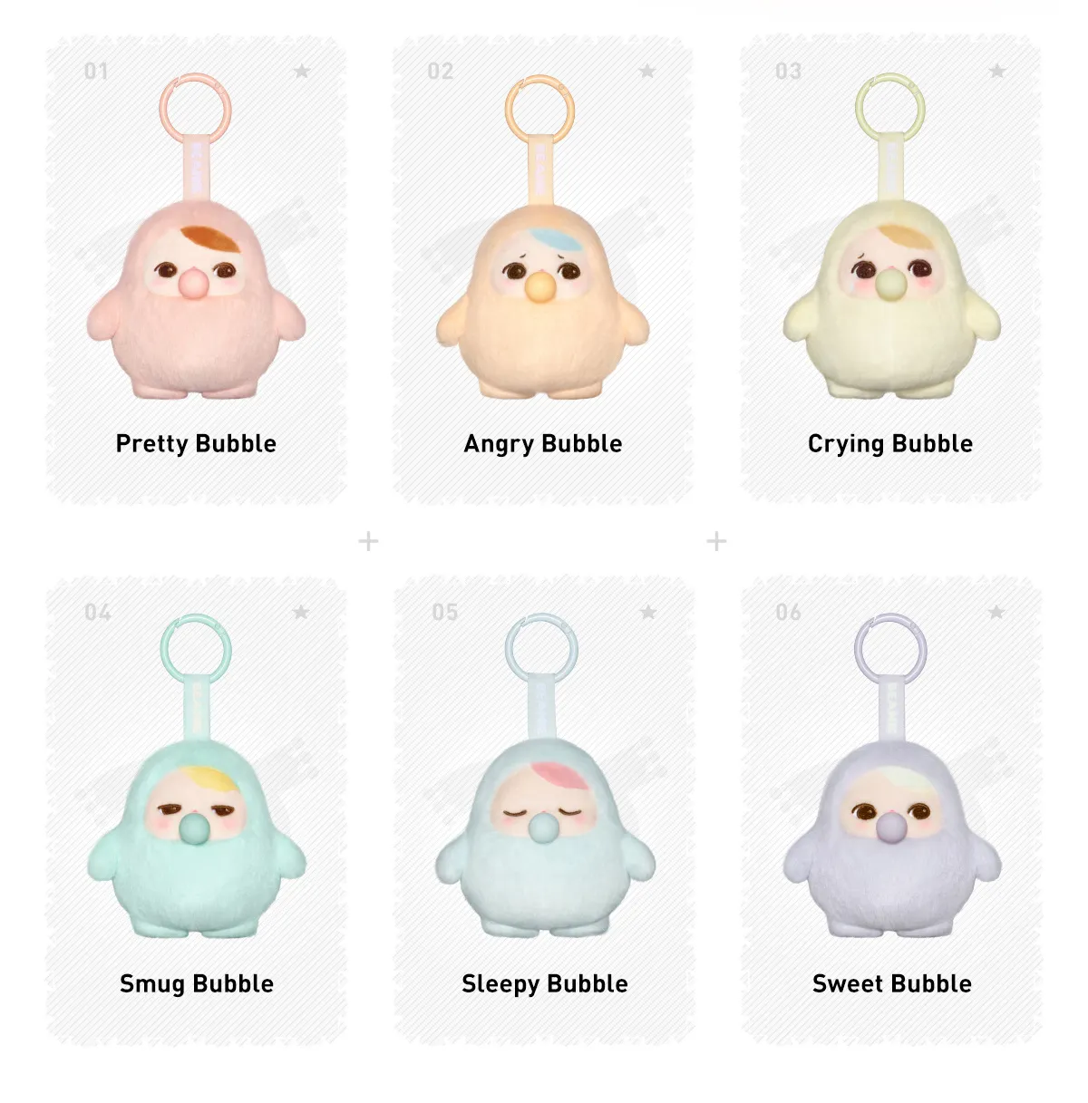 PUCKY BEANIE BUBBLE UP SERIES-Plush Pendant Blind Box - POP MART (Thailand)