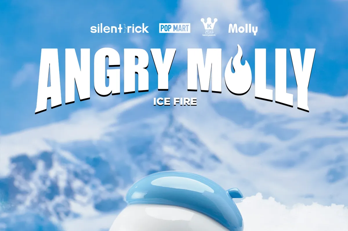 蓝色molly - POP MART (South Korea)