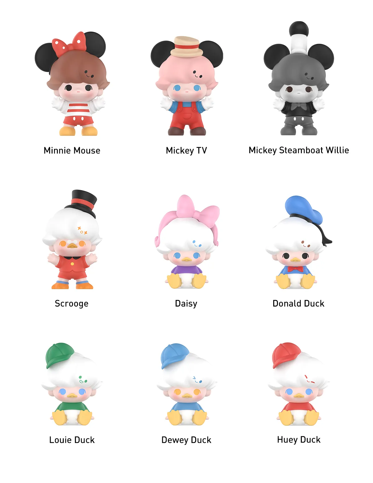 POP BEAN DIMOO WORLD × DISNEY Classic Series（3Pcs Per Pack） - POP MART ...