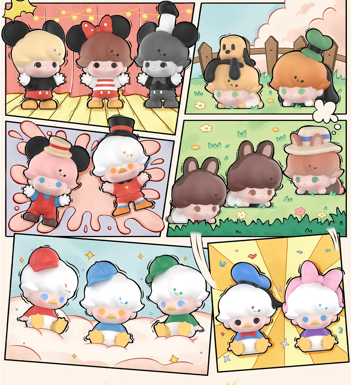 POP BEAN DIMOO WORLD × DISNEY Classic Series（3Pcs Per Pack） - POP MART ...