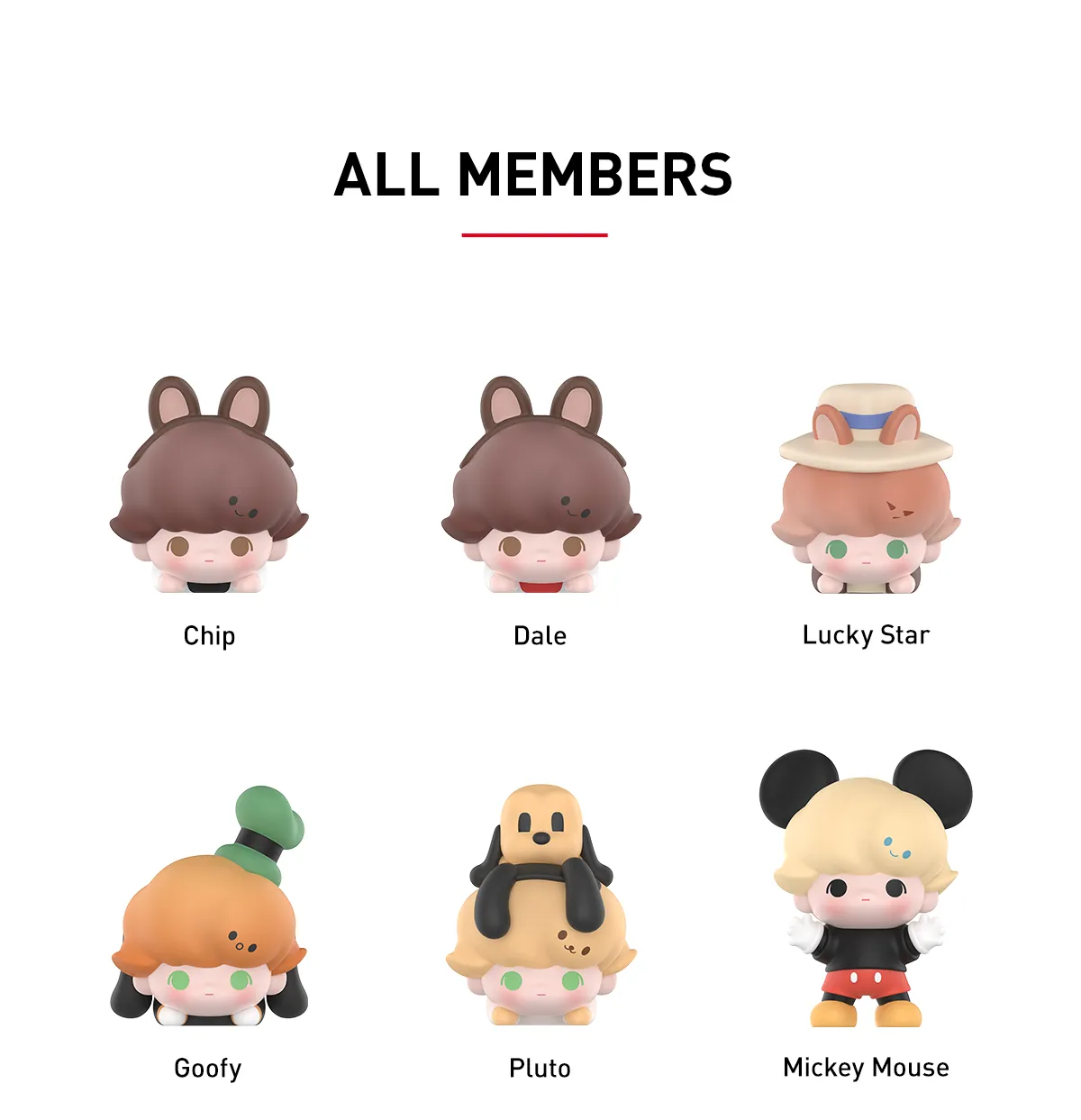 POP BEAN DIMOO WORLD × DISNEY Classic Series（3Pcs Per Pack） - POP MART ...