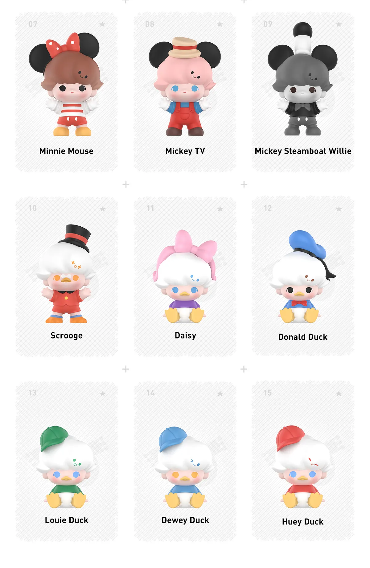 POP BEAN DIMOO WORLD × DISNEY Classic Series（3Pcs Per Pack） - POP MART ...