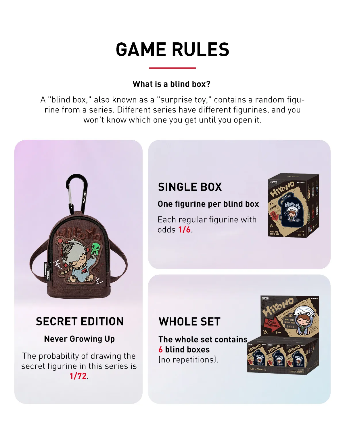 Hirono Echo Series - Mini Bag Blind Box - POP MART (Brazil)