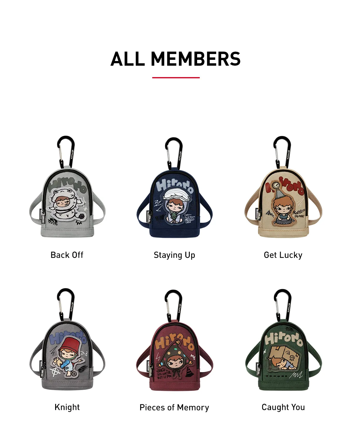 Hirono Echo Series - Mini Bag Blind Box - POP MART (Brazil)