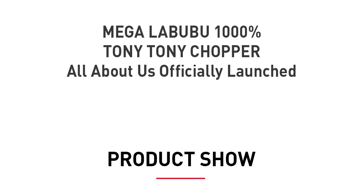 MEGA LABUBU 1000% TONY TONY CHOPPER - POP MART (Germany)