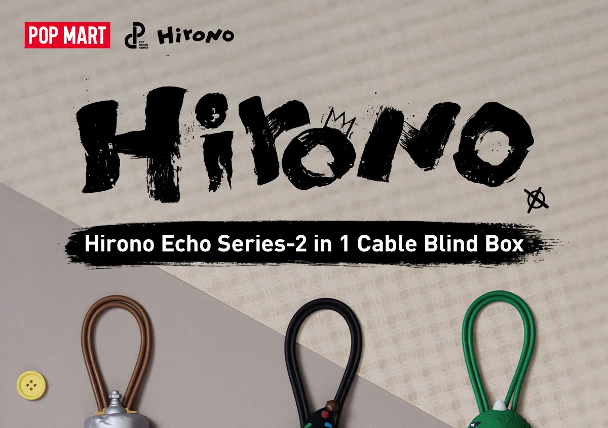 Hirono Echo Series-2 in 1 Cable Blind Box - POP MART (United Kingdom)