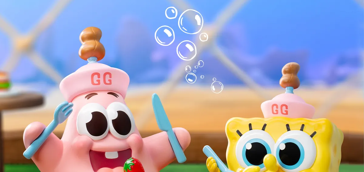 SpongeBob Best Friends Series Figures - POP MART (Singapore)