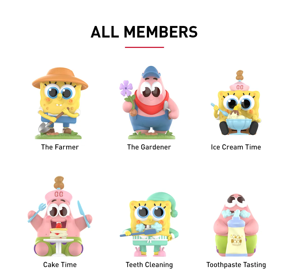 SpongeBob Best Friends Series Figures - POP MART (Estonia)