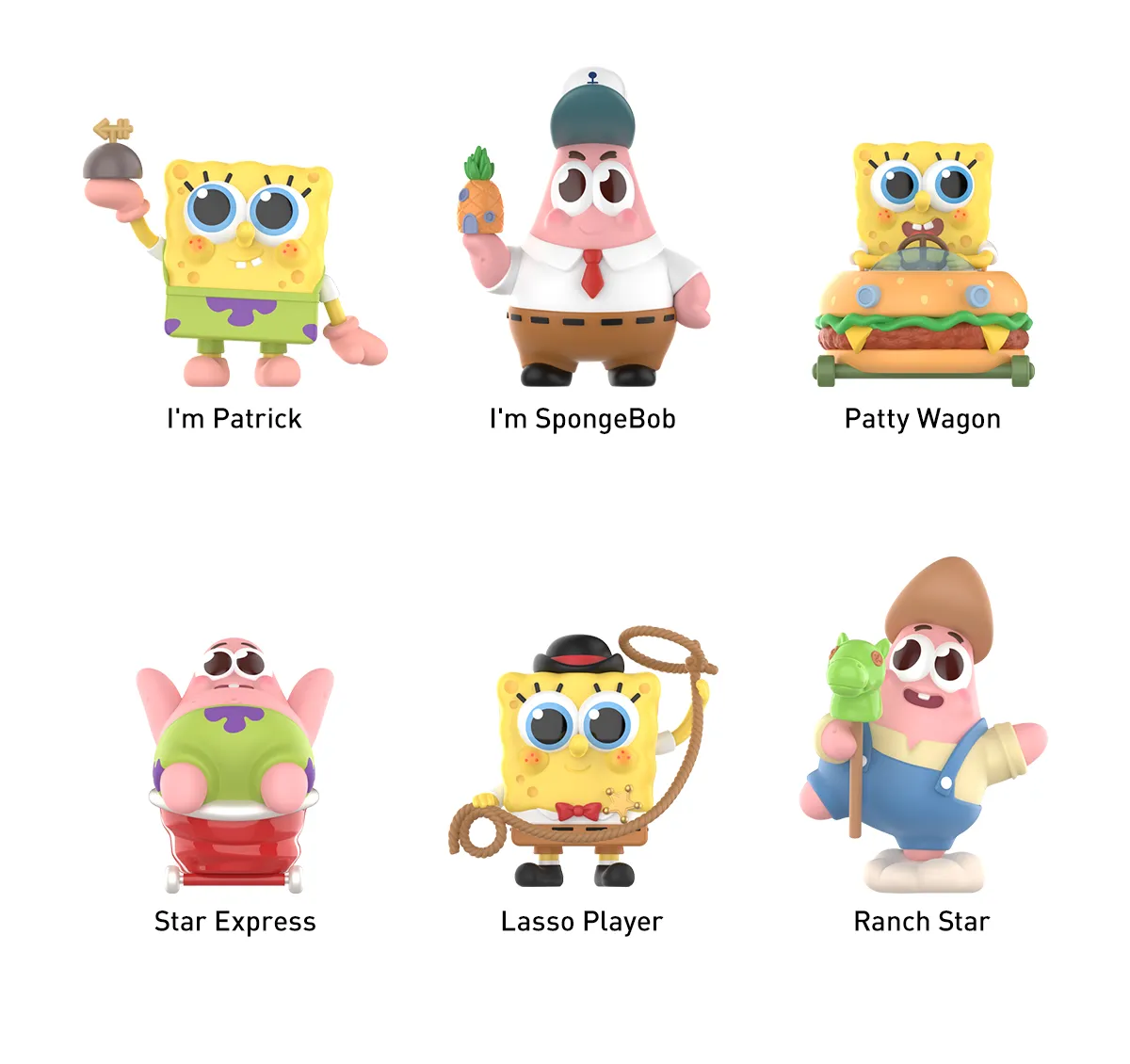 SpongeBob Best Friends Series Figures - POP MART (Singapore)