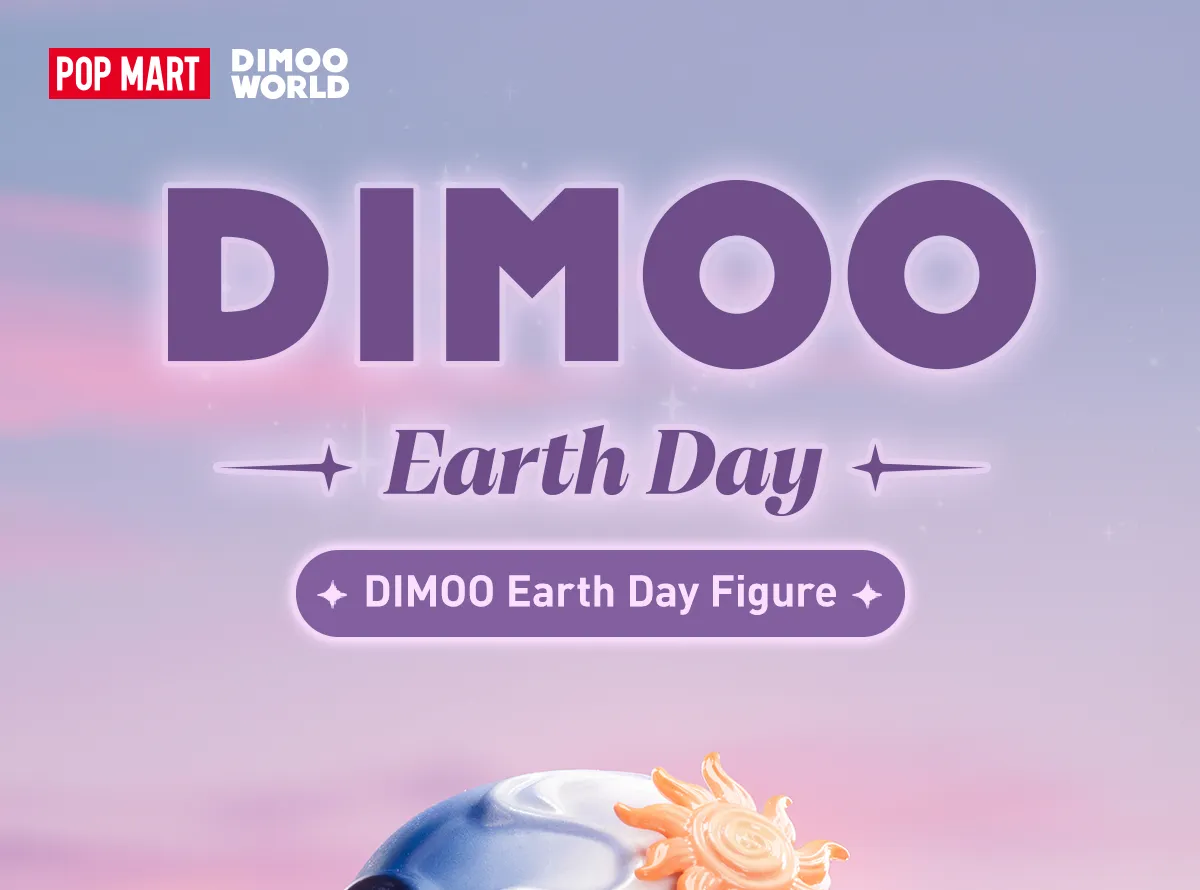 DIMOO Earth Day Figure - POP MART (Thailand)
