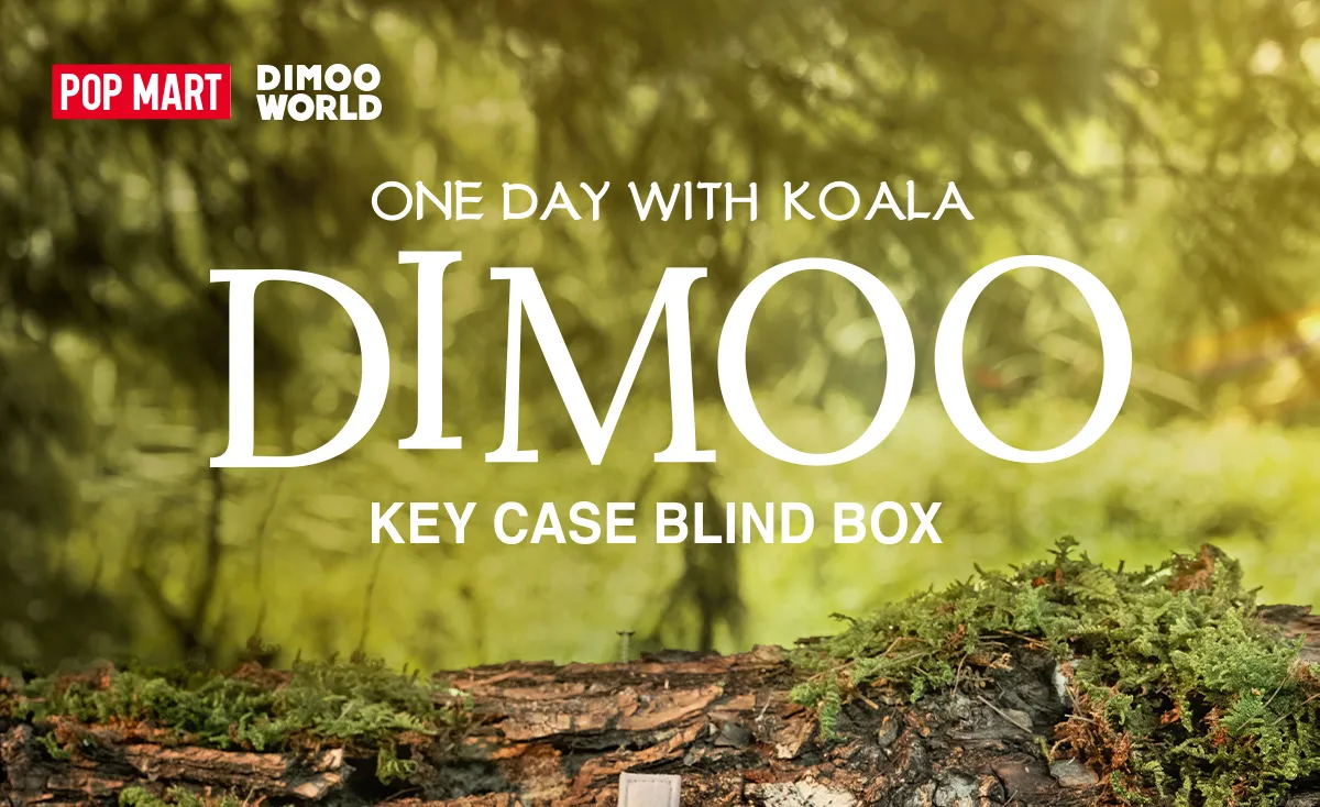 DIMOO ONE DAY WITH KOALA SERIES-Key Case Blind Box - POP MART (France)