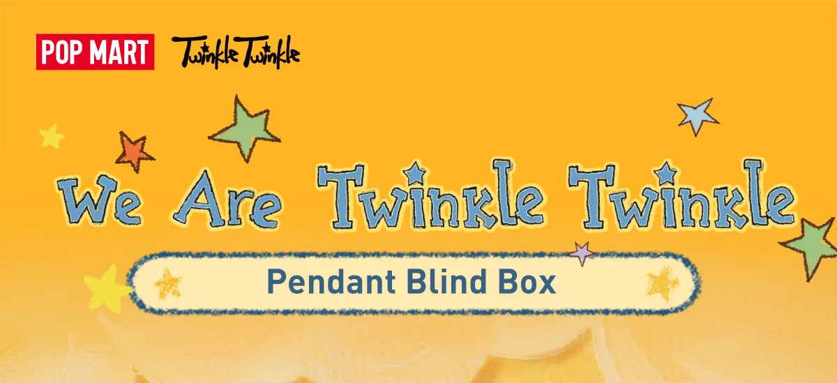 We are Twinkle Twinkle Series-Pendant Blind Box - POP MART (Singapore)