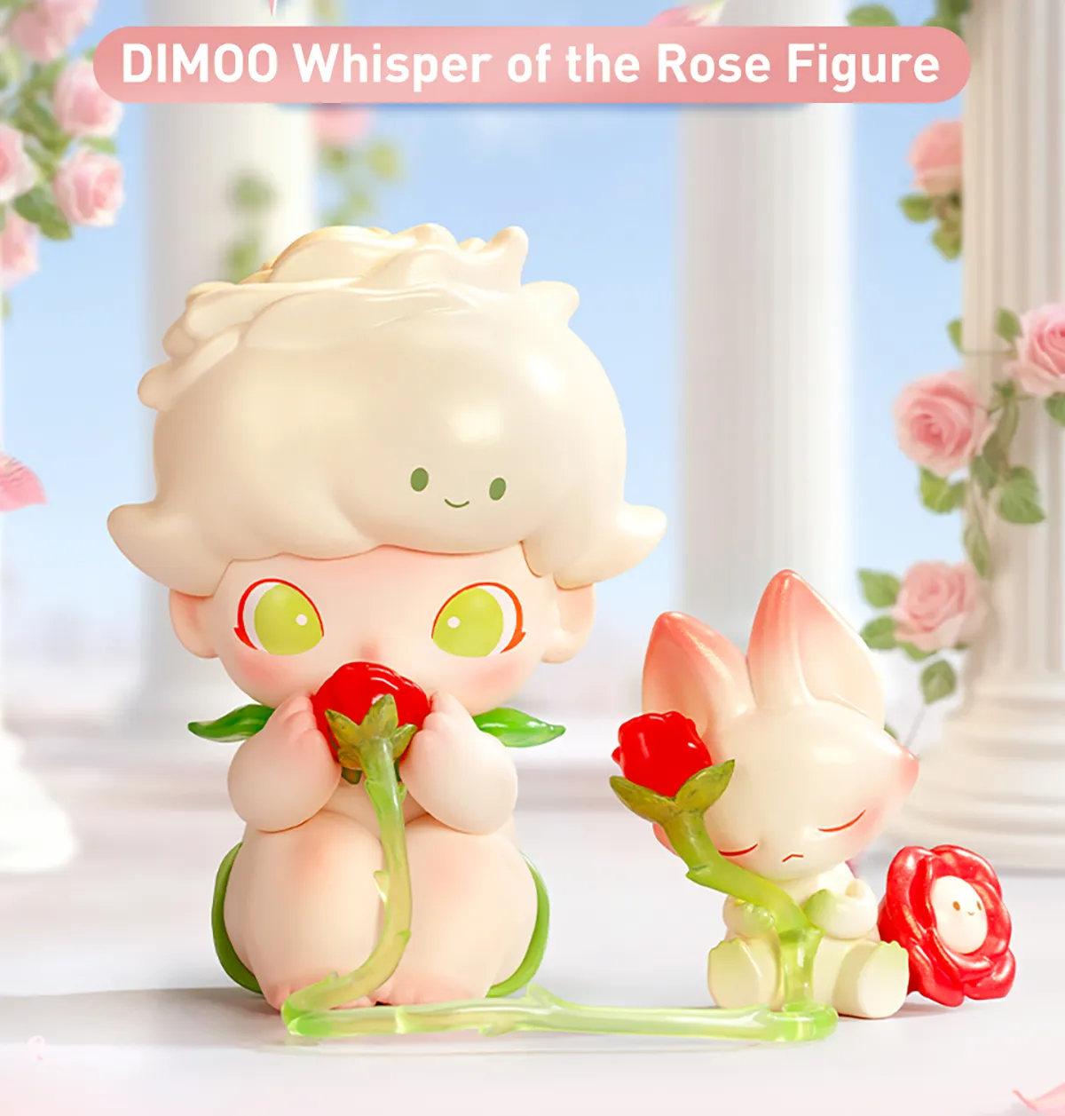DIMOO Whisper of the Rose Figure - POP MART (Australia)