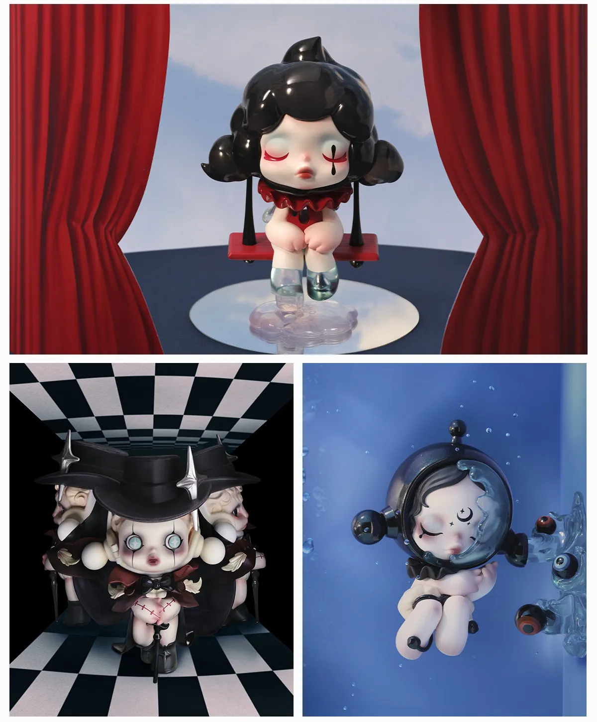 SKULLPANDA Image Of Reality Series Figures - POP MART (Ireland)