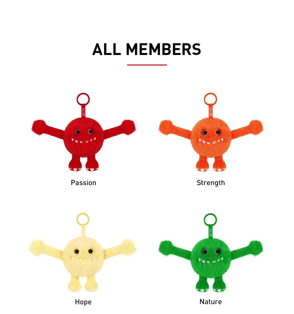 INSTINCTOY HUG YOU SERIES-Plush Pendant Blind Box - POP MART (Vietnam)