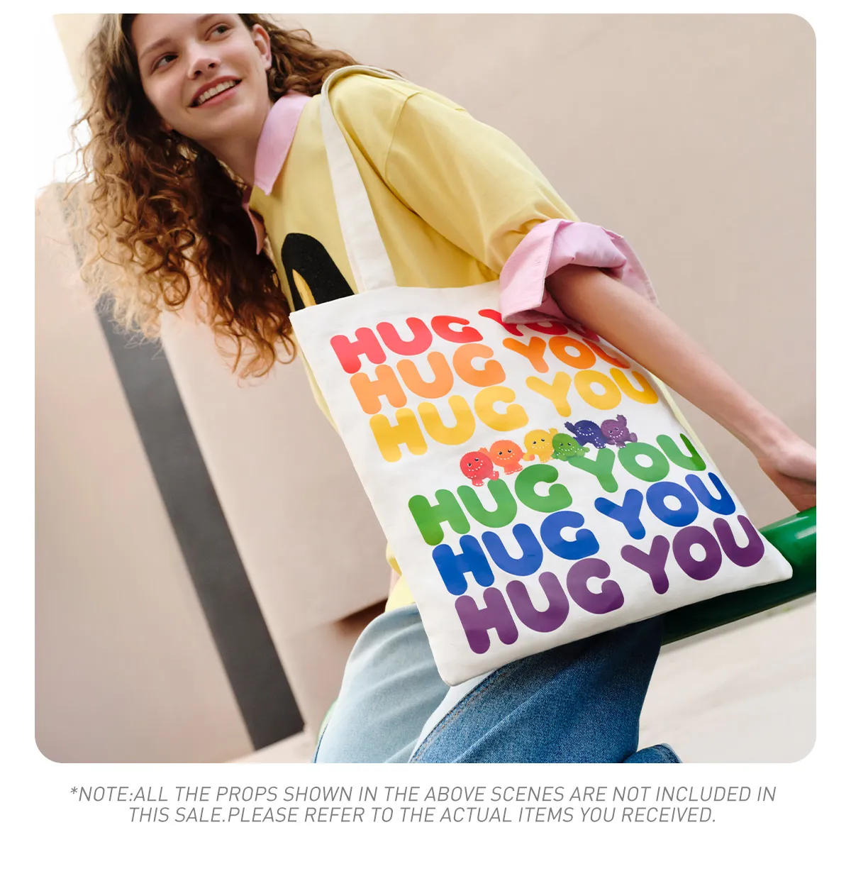 INSTINCTOY HUG YOU SERIES-Canvas Bag - POP MART (South Korea)