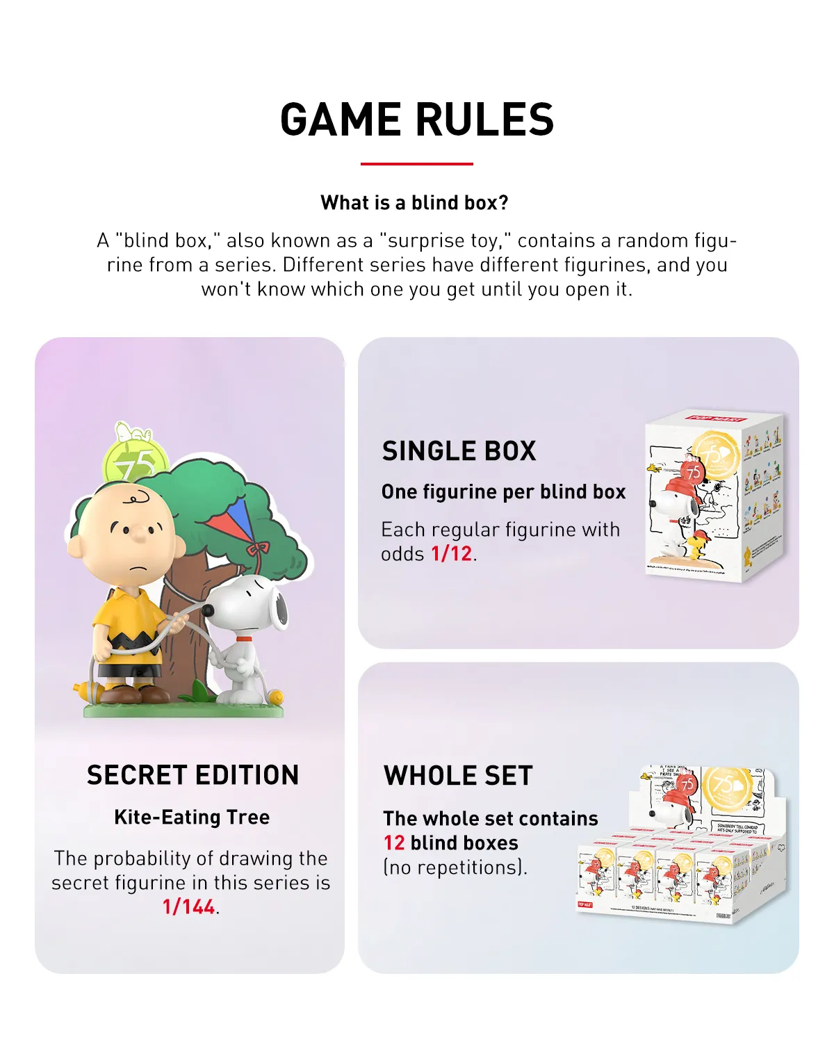 Peanuts 75th Anniversary | Snoopy Comic Life Series Figures - POP MART ...