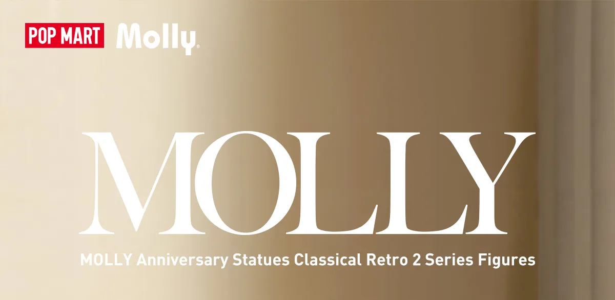 POP NOW:MOLLY Anniversary Statues Classical Retro 2 Series Figures ...