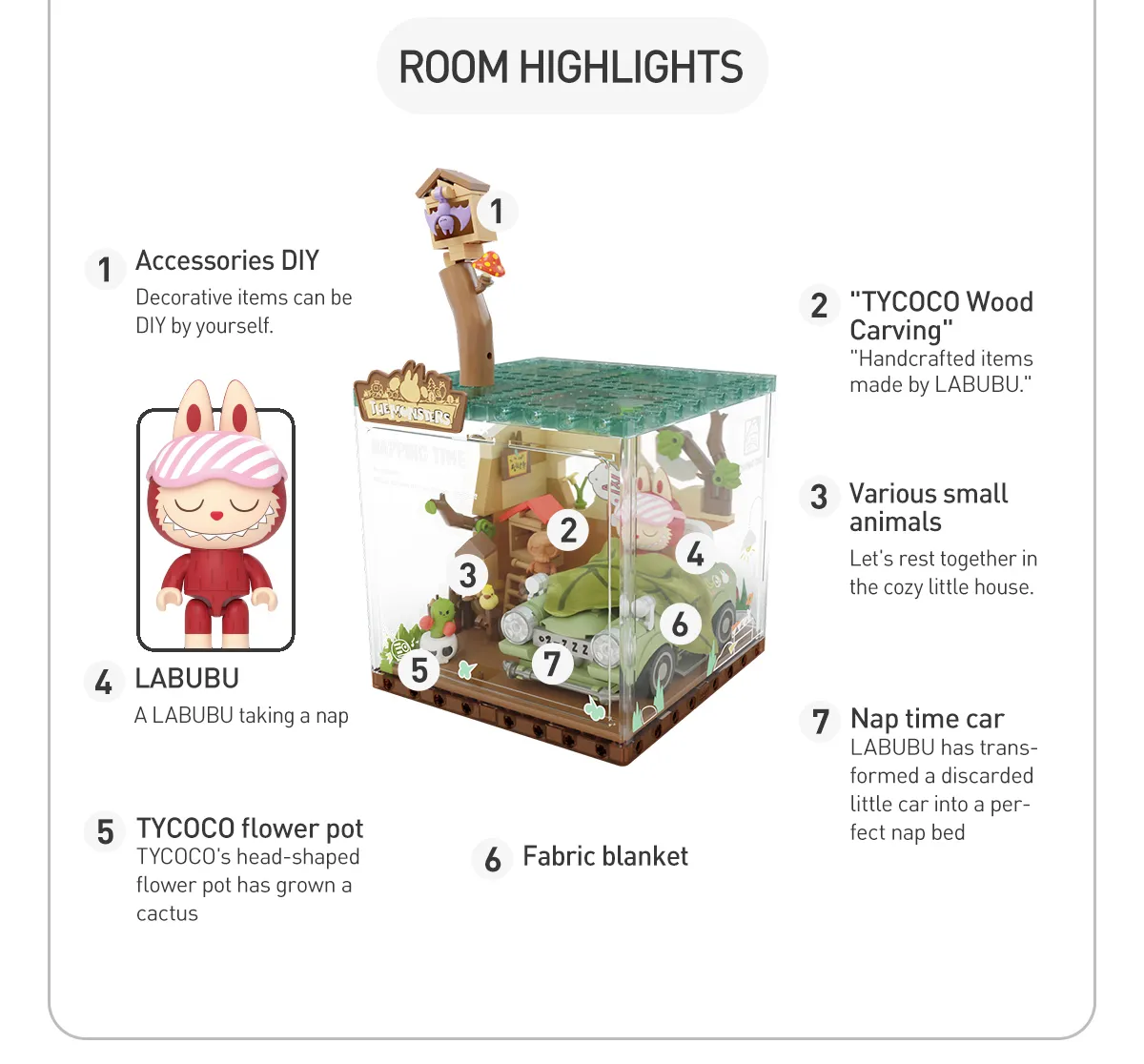 THE MONSTERS Forest Secret Base Series Blocks-Playful Home - POP MART ...