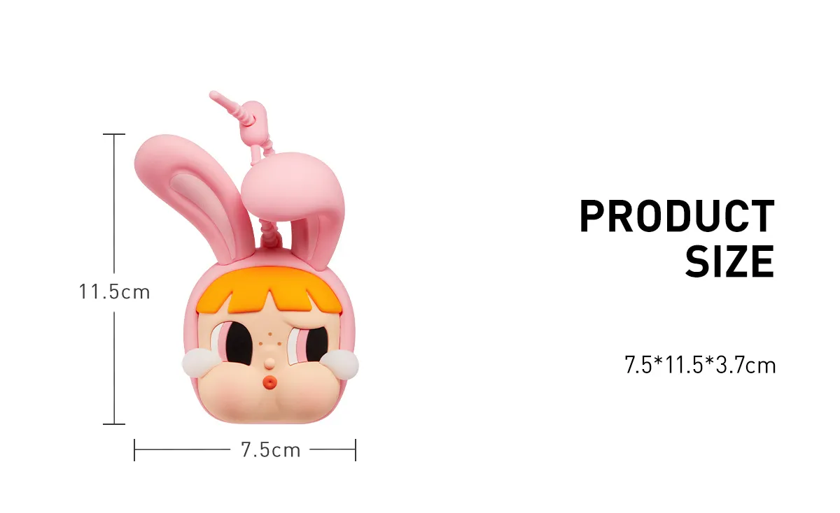 CRYBABY × Powerpuff Girls Series-Mirror Pendant - POP MART (Philippines)