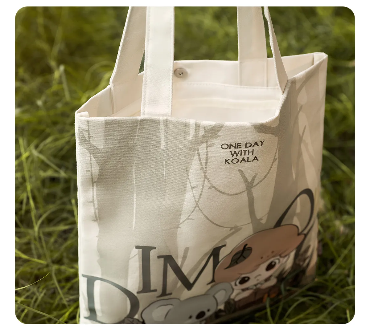 DIMOO ONE DAY WITH KOALA-Canvas Bag - POP MART (South Korea)