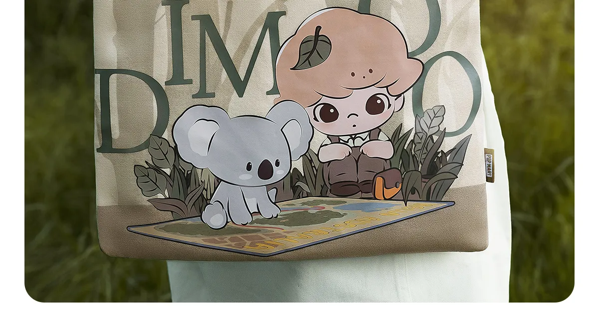 DIMOO ONE DAY WITH KOALA-Canvas Bag - POP MART (South Korea)