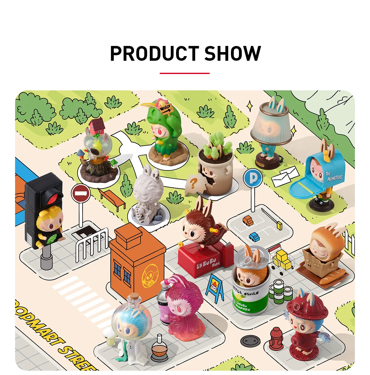 POP NOW:THE MONSTERS Almost Hidden Series Figures - POP MART (Malaysia)