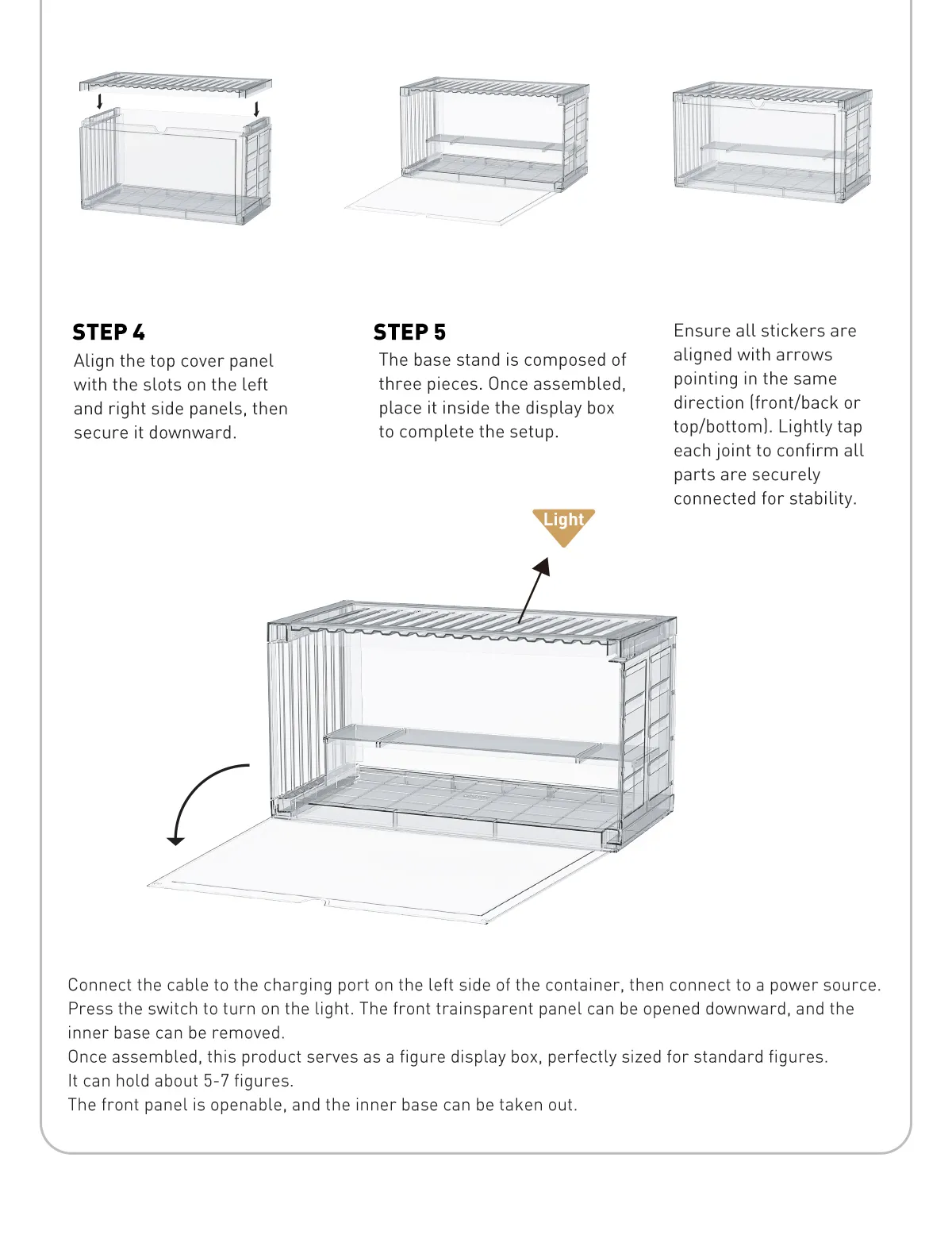 POP MART 100% Assemblable Lighted Display Container - POP MART (Vietnam)