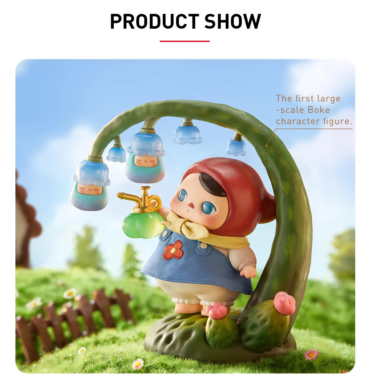 PUCKY Poko the Beanie Farmer Figurine - POP MART (South Korea)