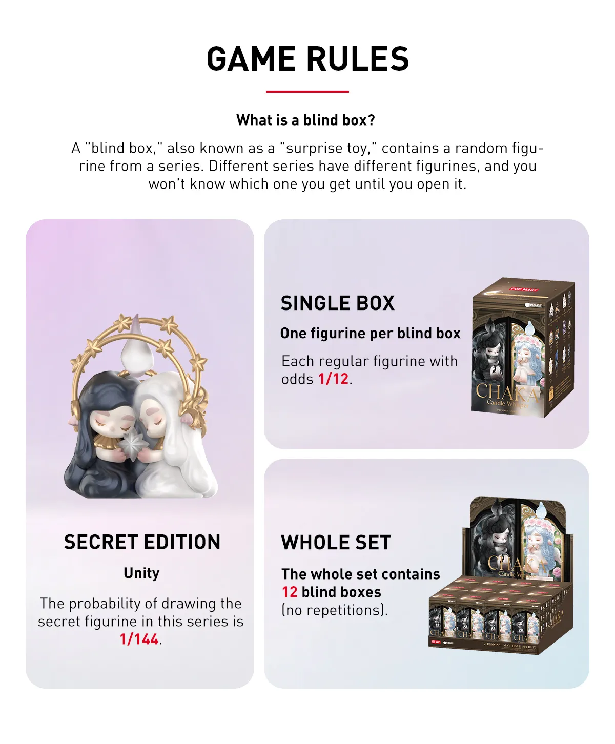 CHAKA Candle Whisper Series Figures - POP MART (Australia)