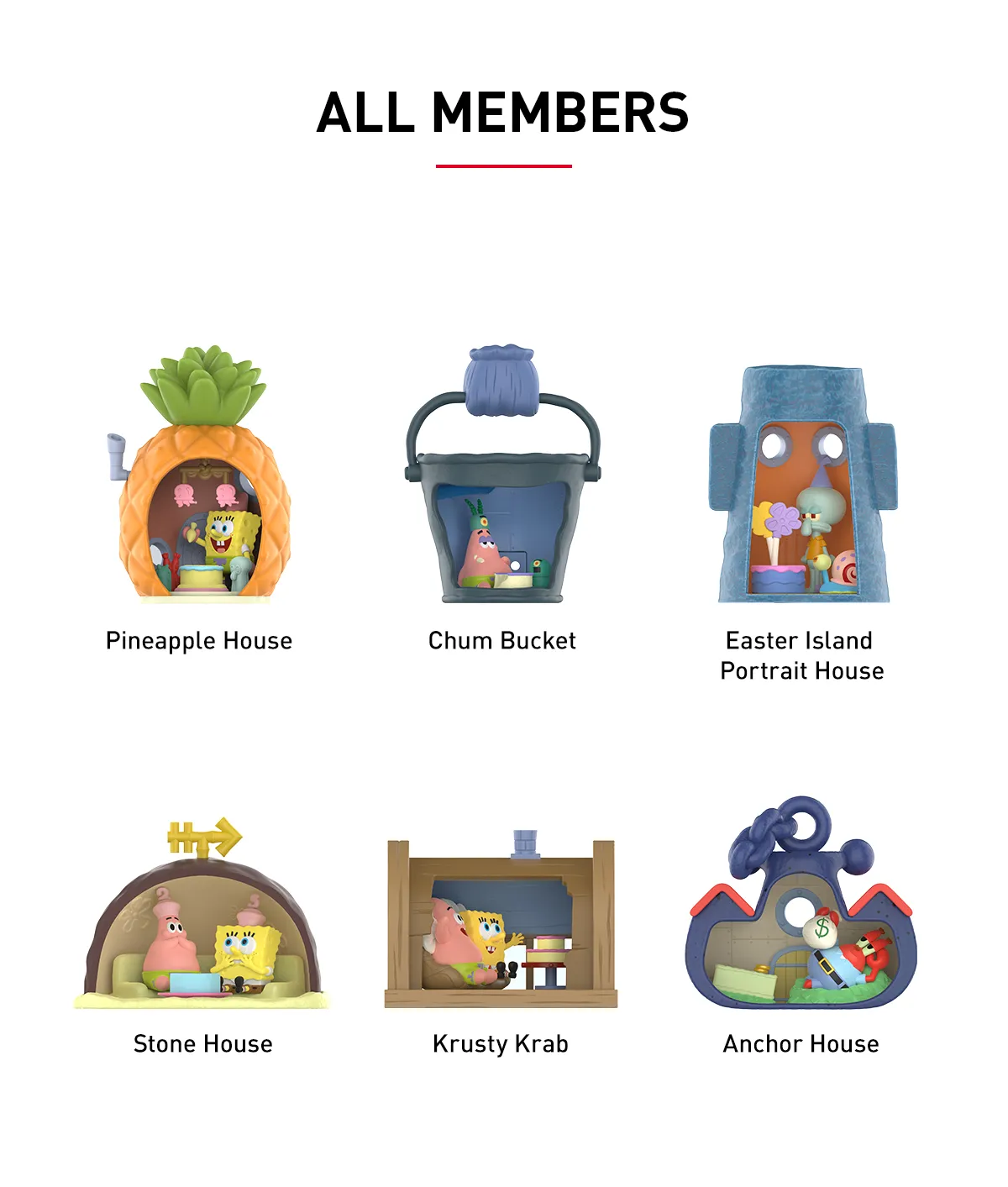 SpongeBob SquarePants Carnival Anniversary Series Scene Sets - POP MART ...