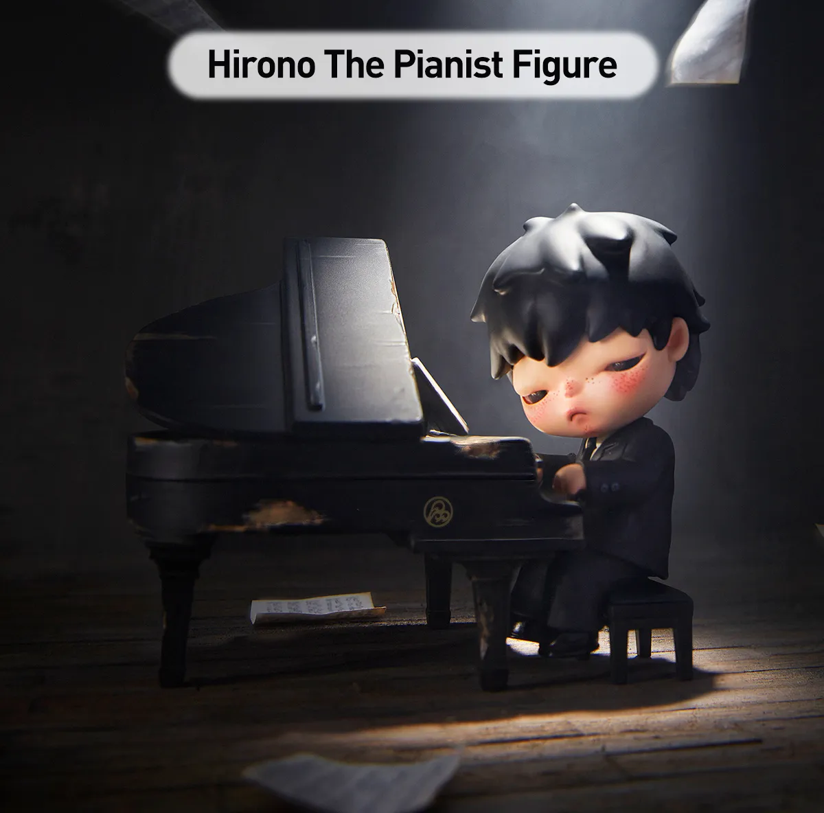 Hirono The Pianist Figure - POP MART (Poland)