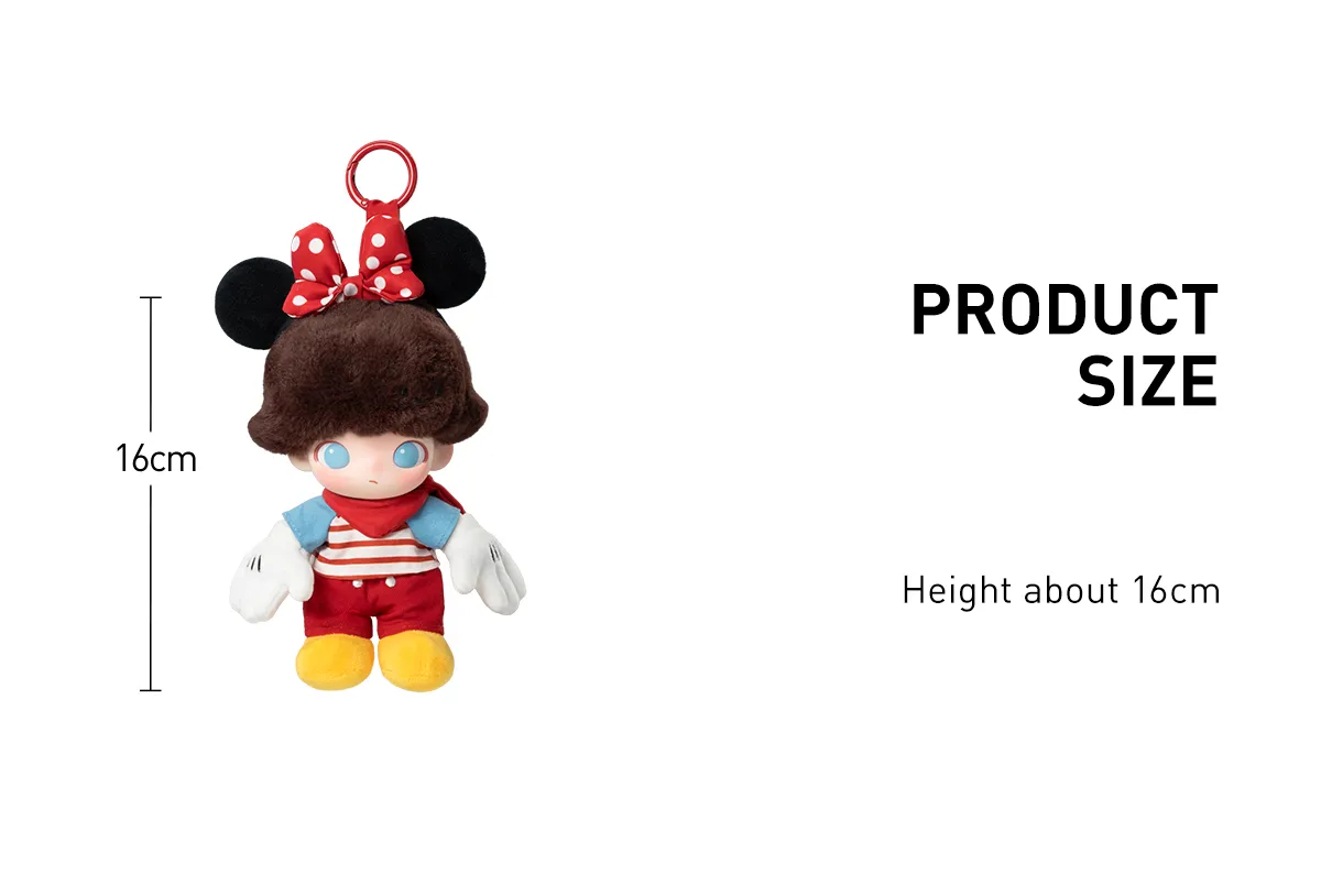 DIMOO WORLD × DISNEY Series-Vinyl Plush Keychain Blind Box - POP MART ...